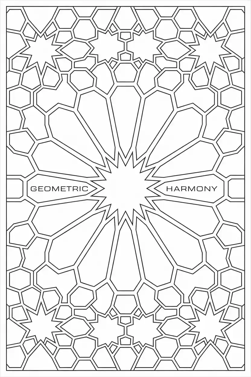 20 Islamic Coloring Pages: Creative and Peaceful Designs for All Ages